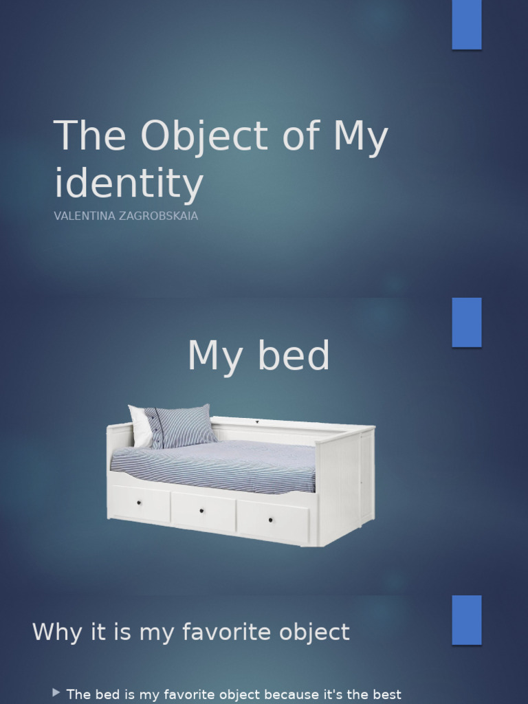 The Object of My Identity: Valentina Zagrobskaia | PDF