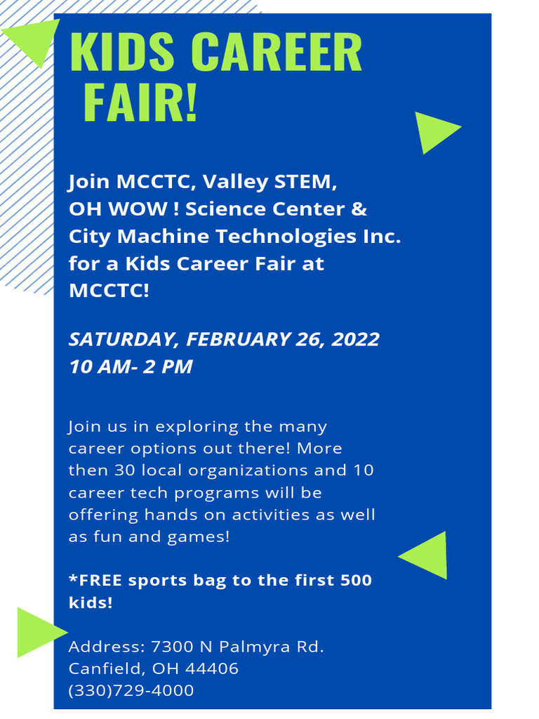 Kids Career Fair | PDF