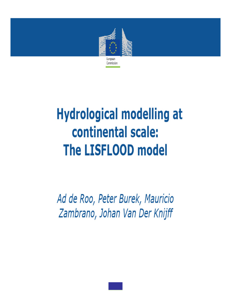 2012_09_LISFLOOD | PDF | Surface Runoff | Hydrology