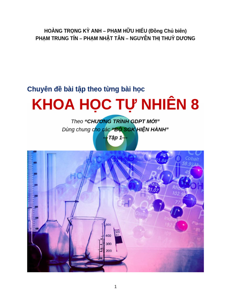 Chuyên Đề Bài Tập Khtn 8 Tập 1 | PDF