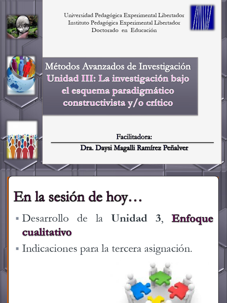 Unidad III.enfoque Cualitativo | PDF | Razonamiento deductivo | Razonamiento inductivo
