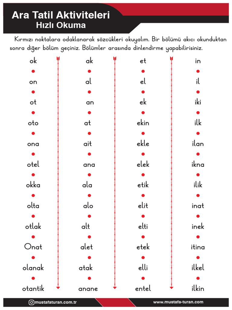Hizli Okuma Metinleri | PDF