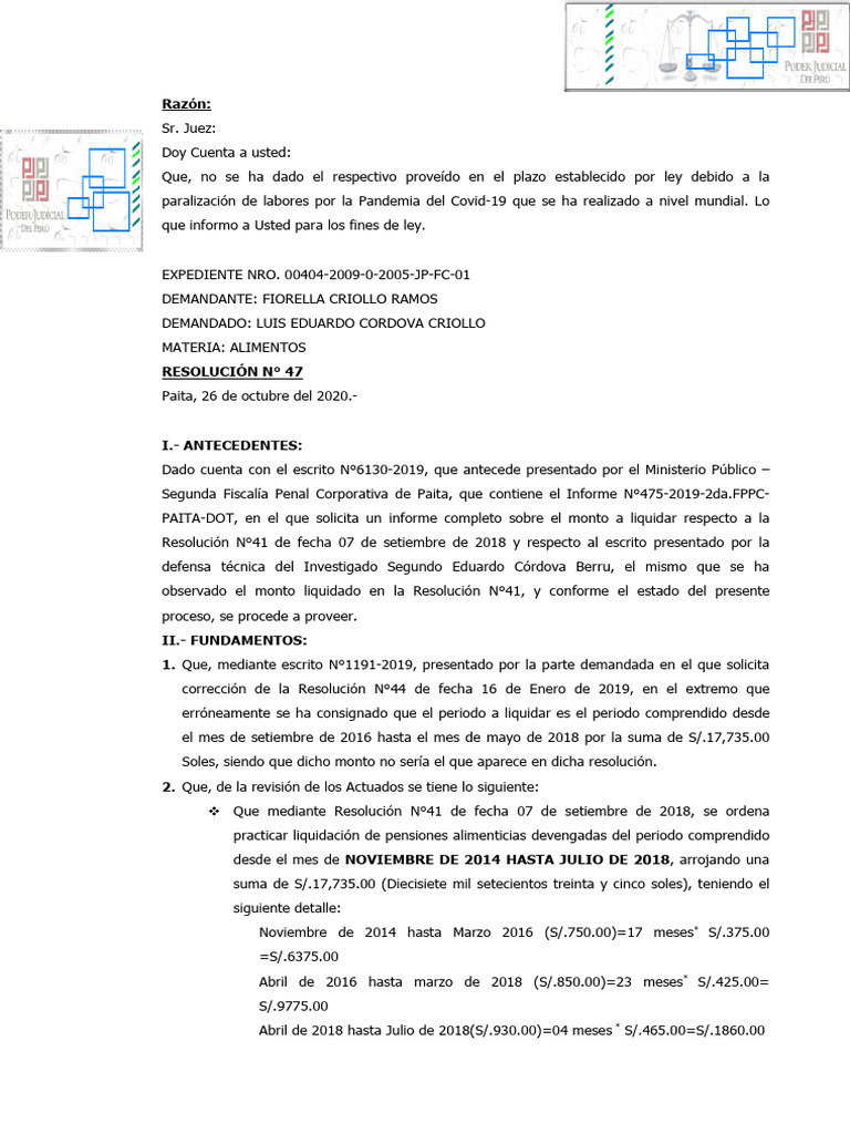 Res 2009004040101325000094122 | PDF | Debido al proceso | Nulo (ley)