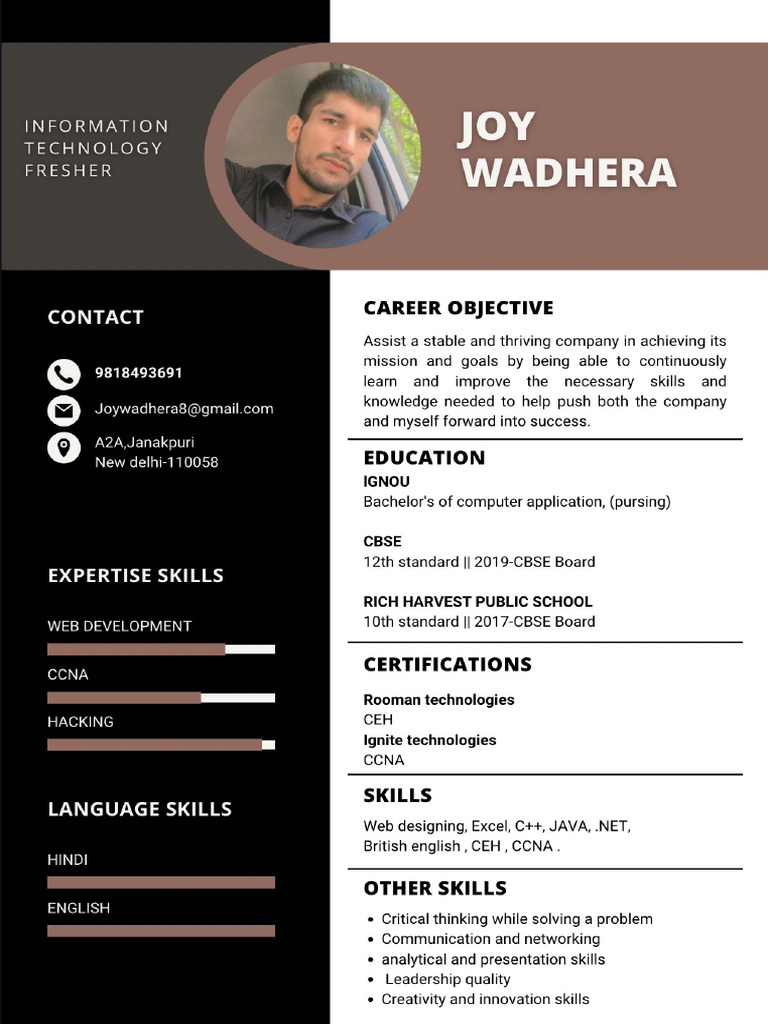 Joy CV | PDF