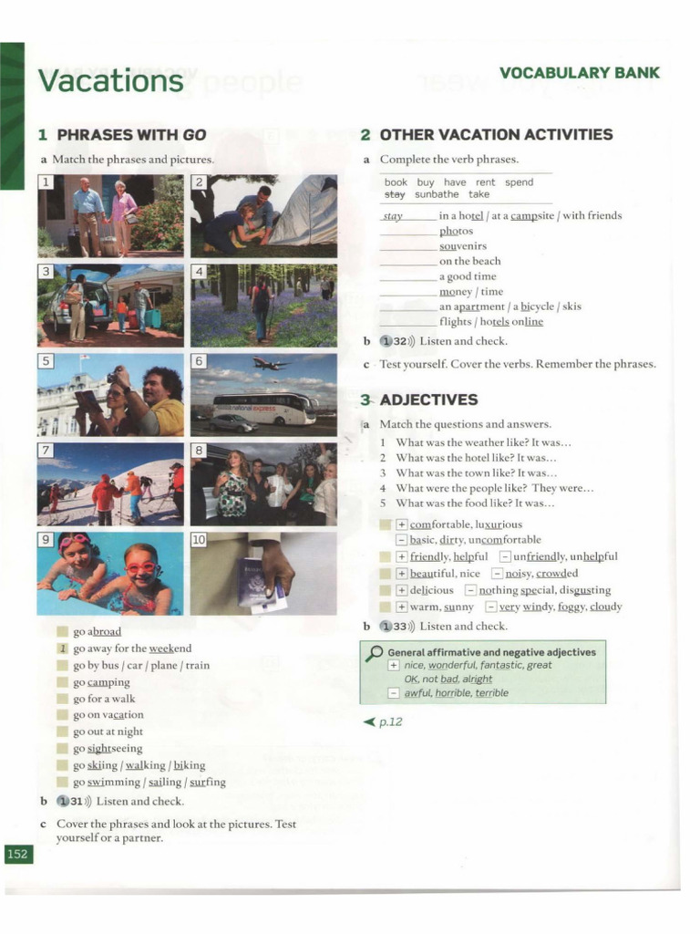 Vacations | PDF