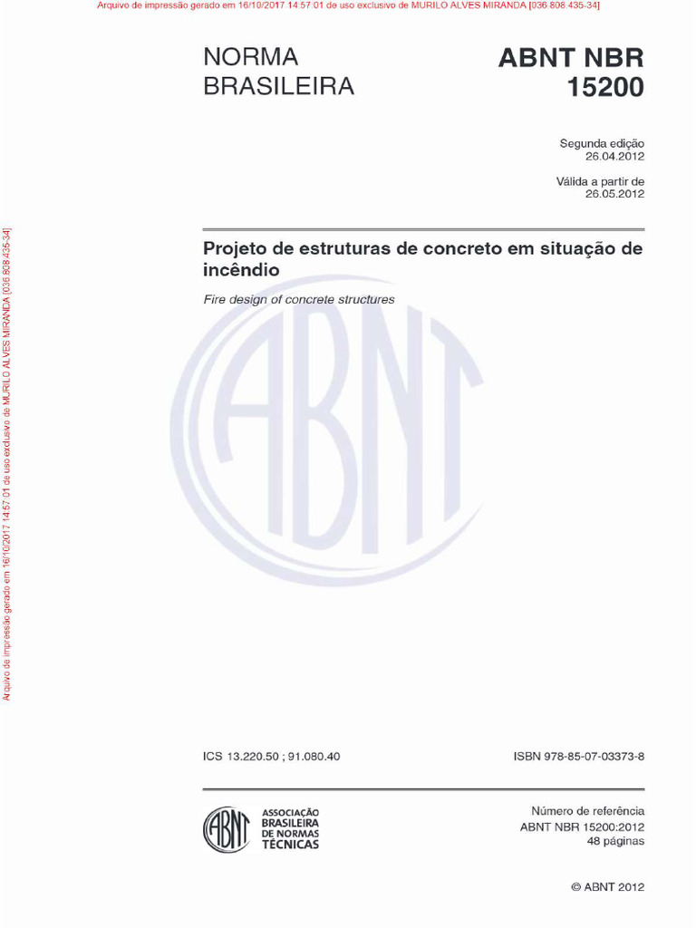 NBR 15200 | PDF