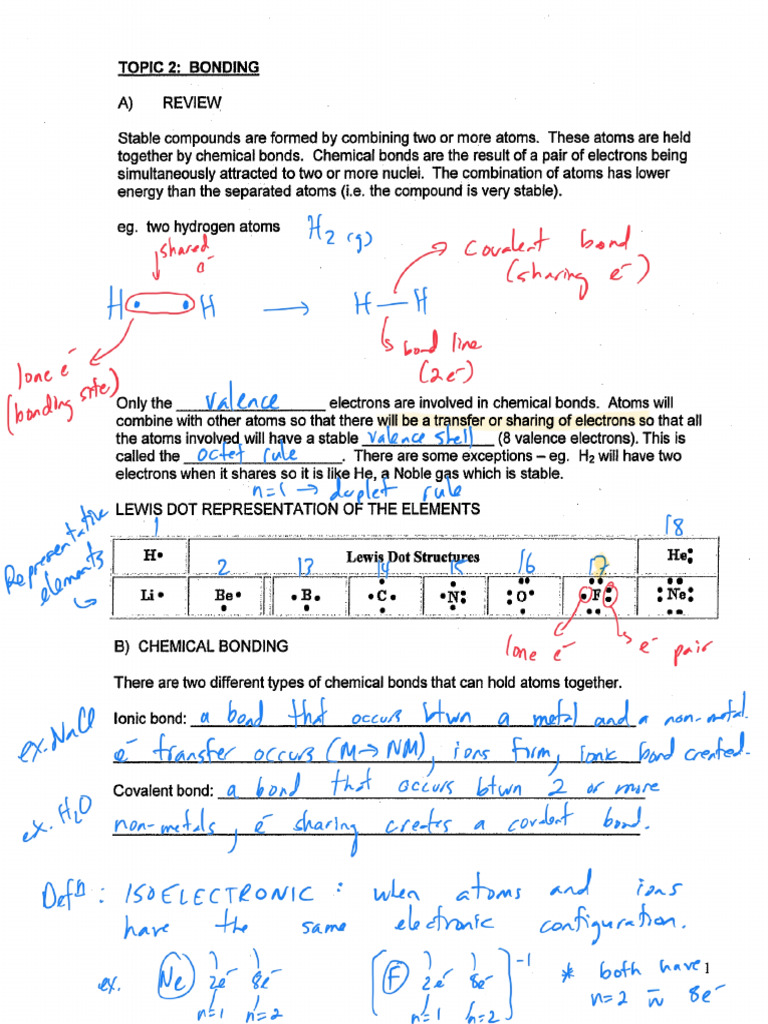 Unit 1 Lesson 3 | PDF | Chemical Polarity | Chemical Bond