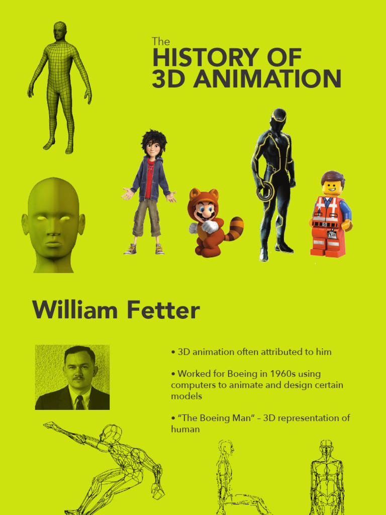 History of 3D Animation | PDF