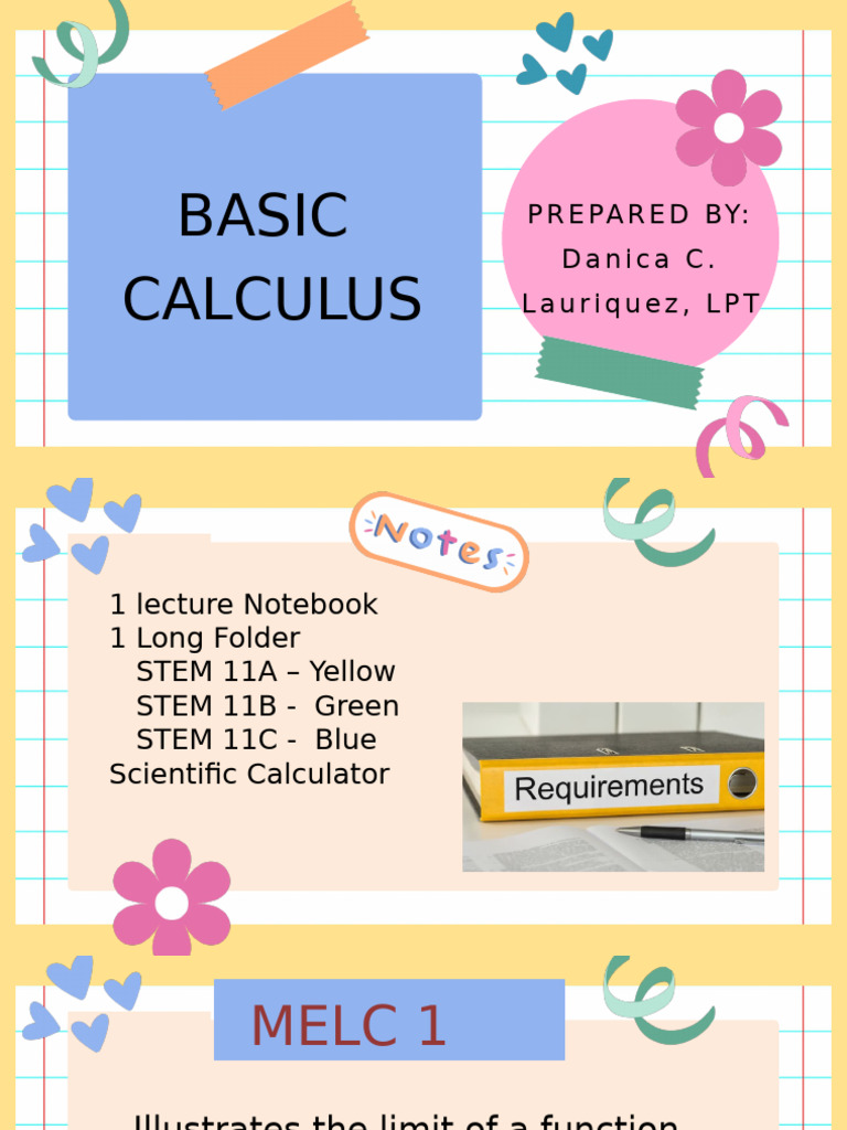 A.1 Limit of A Function Table of Vales and Graph | PDF | Function ...
