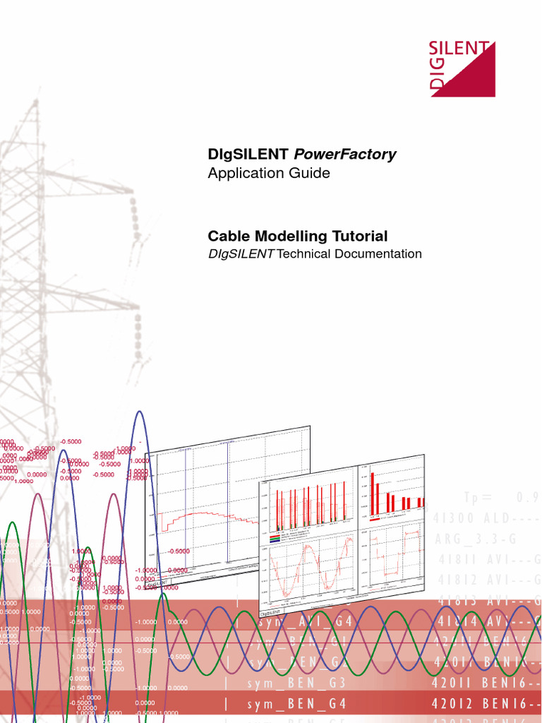 Digsilent Tutorial Cables Subterraneos | PDF | Electrical Impedance | Insulator (Electricity)