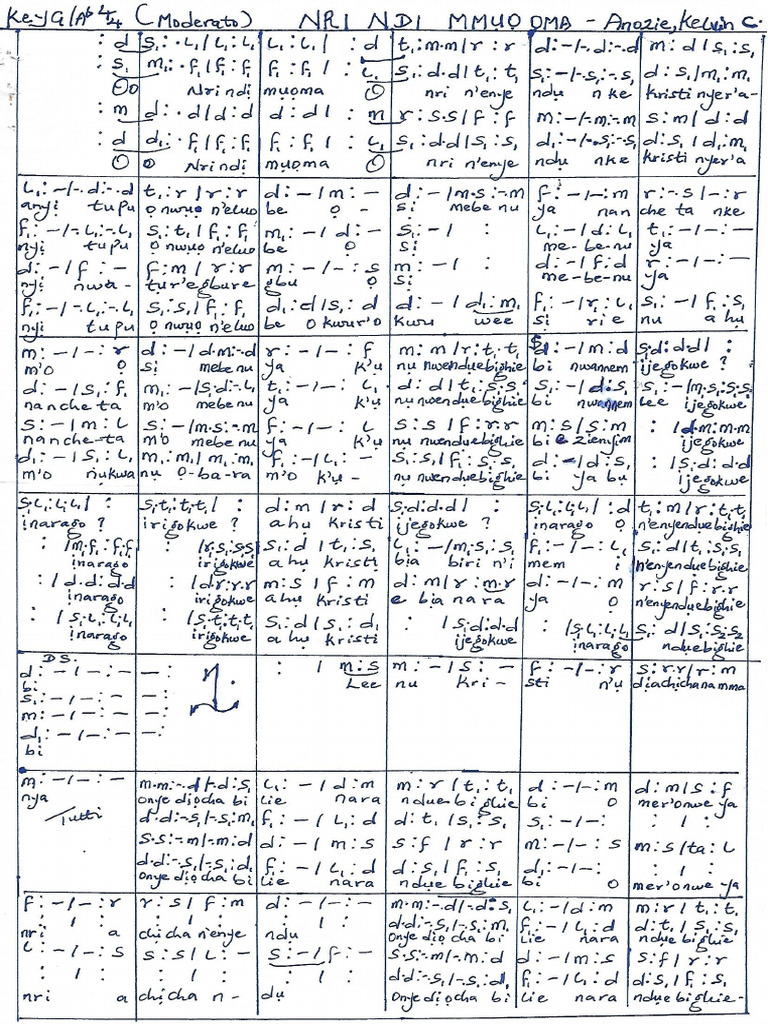 Nri Ndi Muoma ..By Anozie, Kelvin C. | PDF