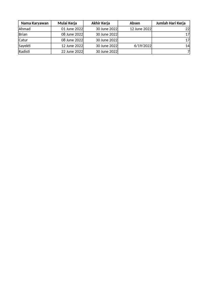 Rumus Date Dan Time | PDF