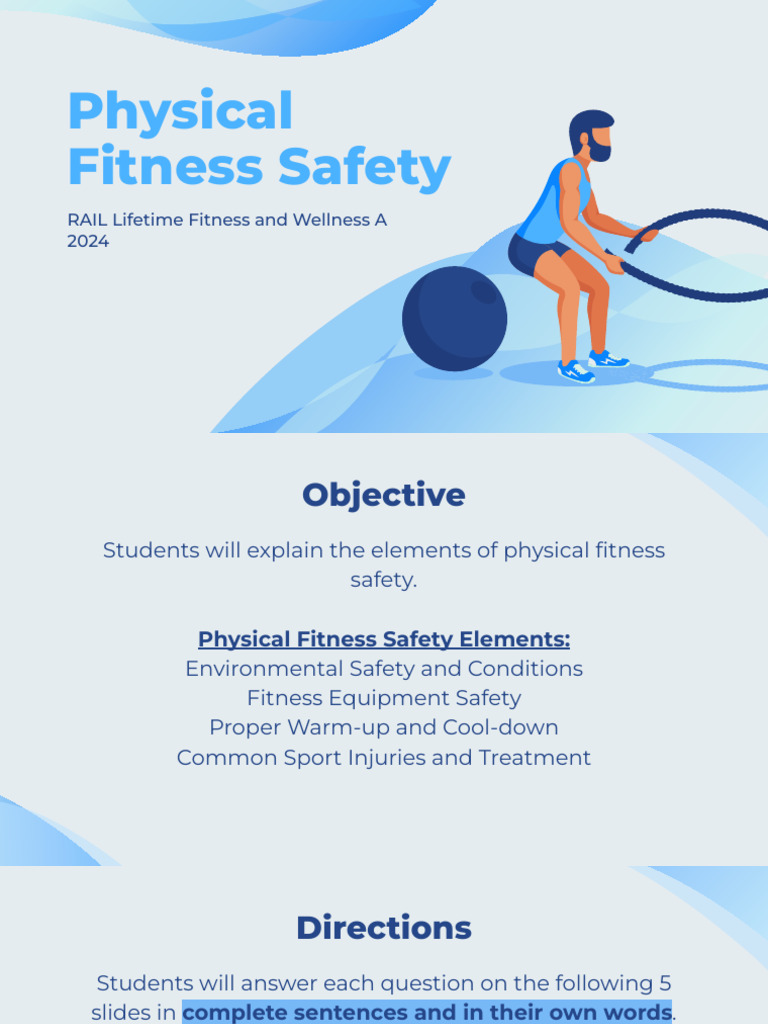 Physical Fitness Safety Guidelines | PDF | Knee | Clinical Medicine