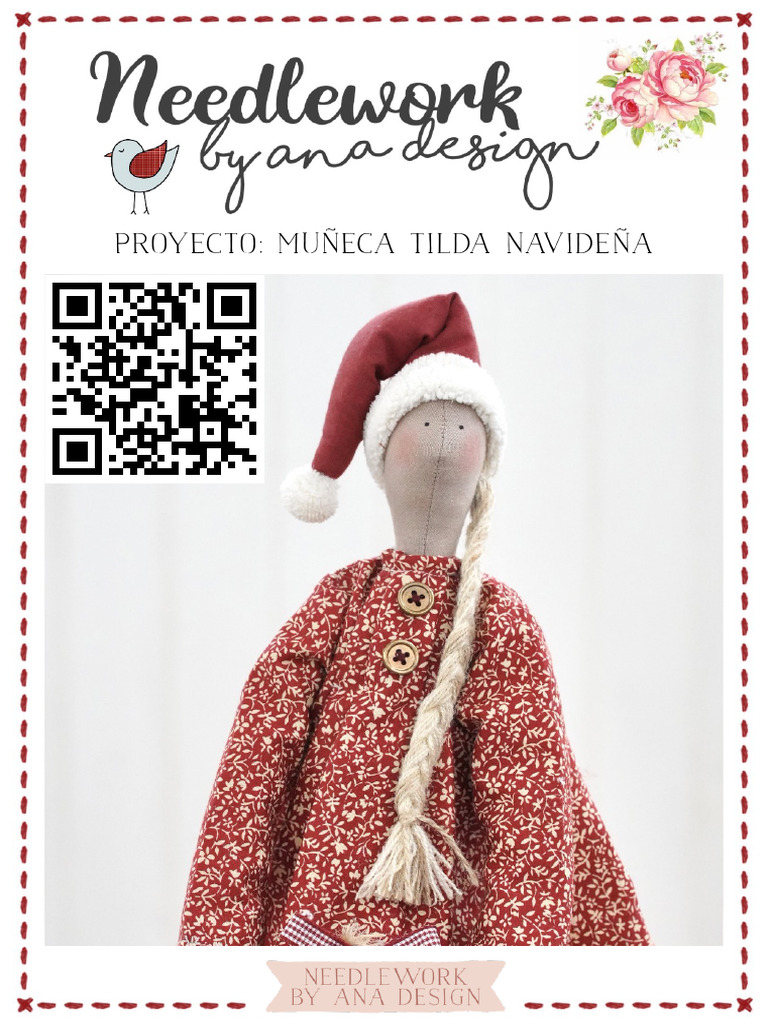 Patrones Ropa Navideña para Tilda | PDF | De coser | Ropa