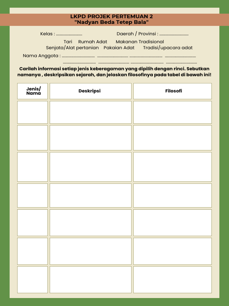 LKPD Projek 9 Pertemuan 2 - 20241026 - 041838 - 0000 | PDF