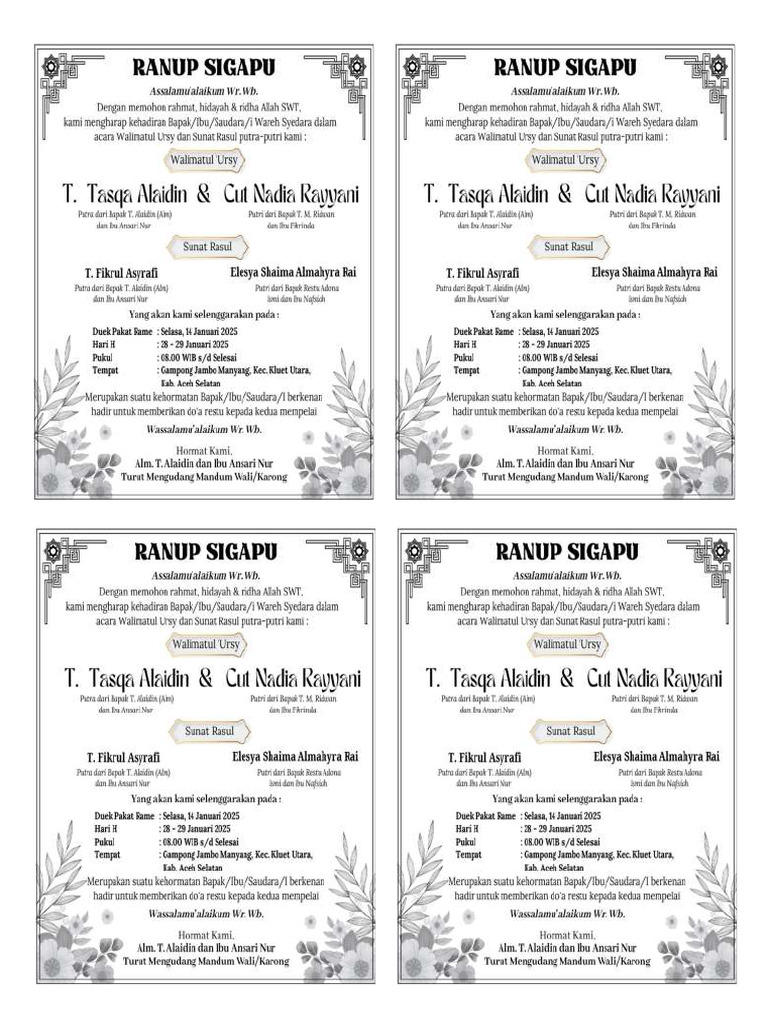 Ranup Sigapu | PDF