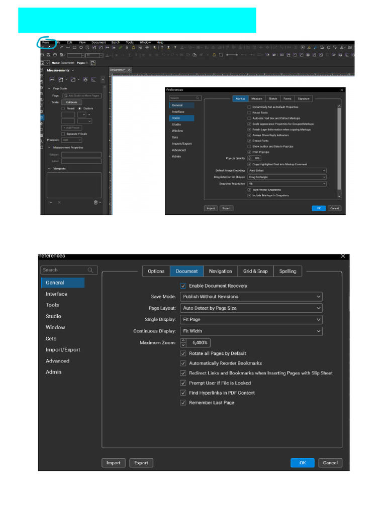How to make all pages same size in document | PDF