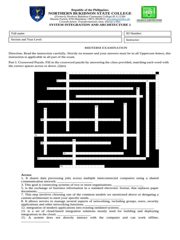 Midterm | PDF | System | Cloud Computing