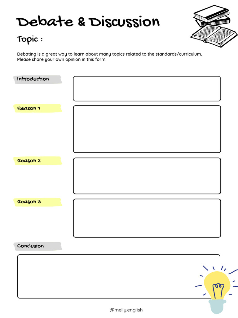 Melly English Debate Form | PDF