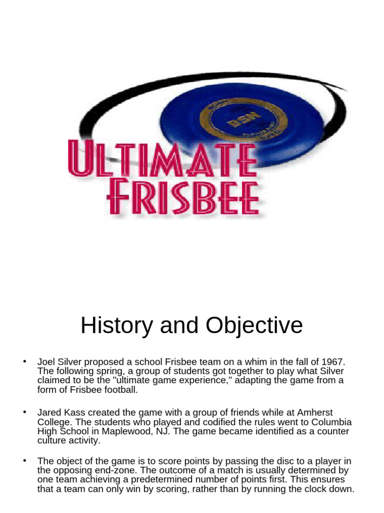 Ultimate Frisbee | PDF | Team Sports | Sports