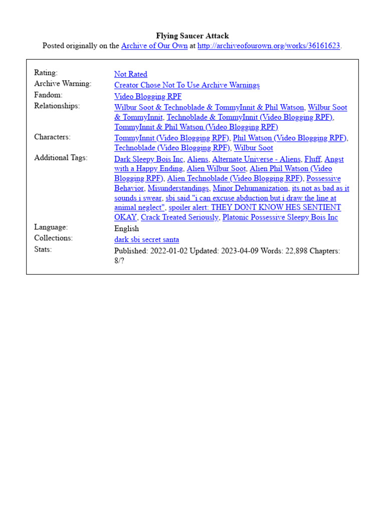 Flying Saucer Attack | PDF