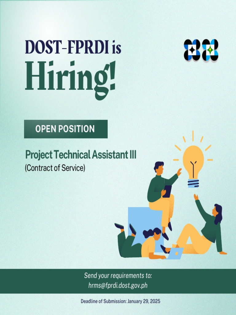 FPRDI Hiring-Socmed Cards | PDF