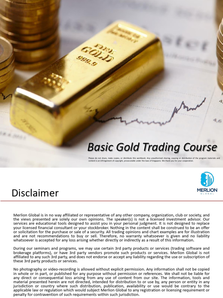 Introduction To Gold Trading | PDF | Margin (Finance) | Technical Analysis