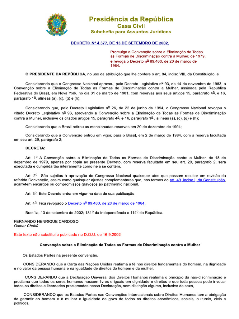Lei 4377 | PDF