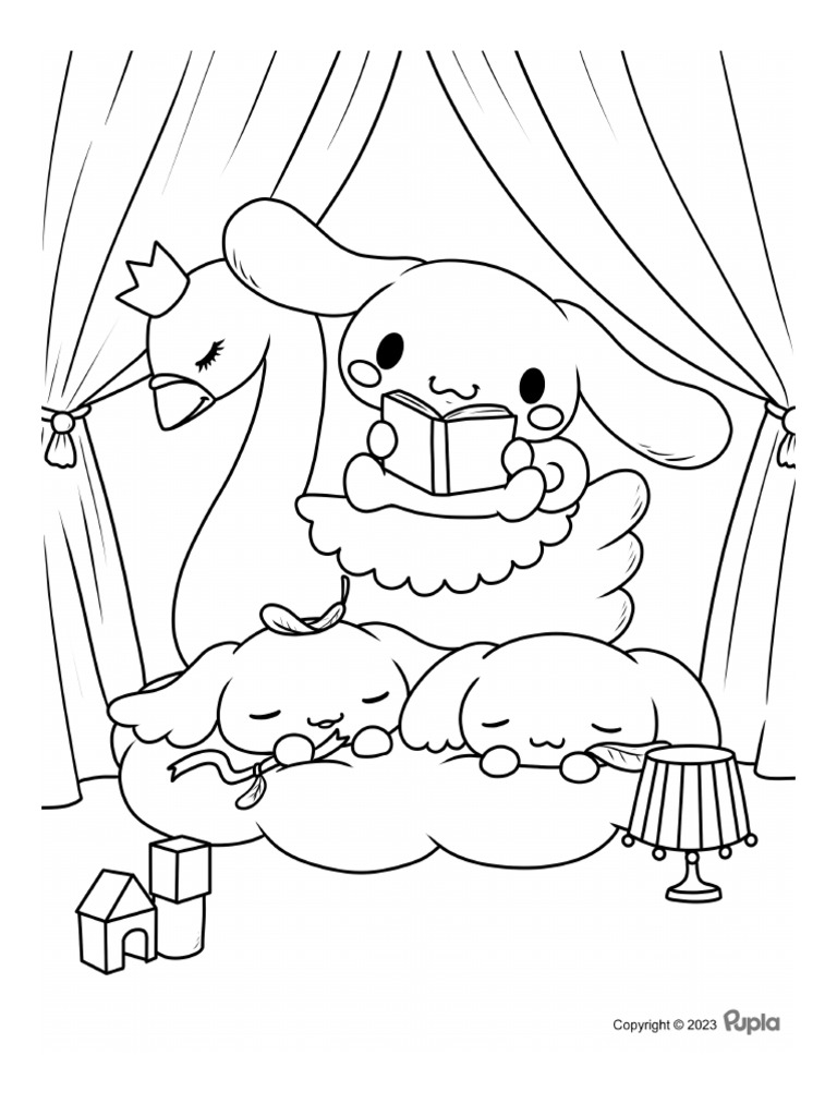 Cinnamoroll Leyendo Cuentos Antes de Dormir | PDF