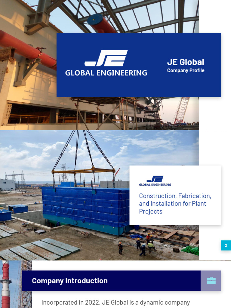 JE Global: Plant Project Services | PDF | Economies | Business