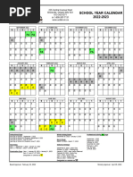 QLD School Calendar 2023 Overview | PDF | Academia
