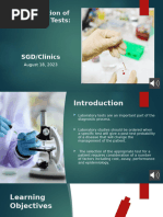 Waived Test List - CLIA | PDF | Medical Specialties | Clinical Medicine