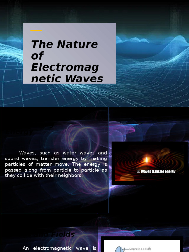 Lesson 4 EM Waves | PDF | Electromagnetic Radiation | Radiation