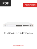 FortiSwitch 124F Series QSG | PDF | Command Line Interface | Usb