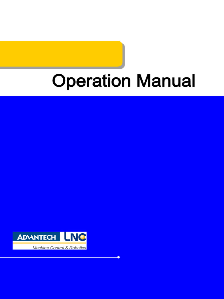 LNC-mill Operation Manual | PDF | Numerical Control | Liquid Crystal Display