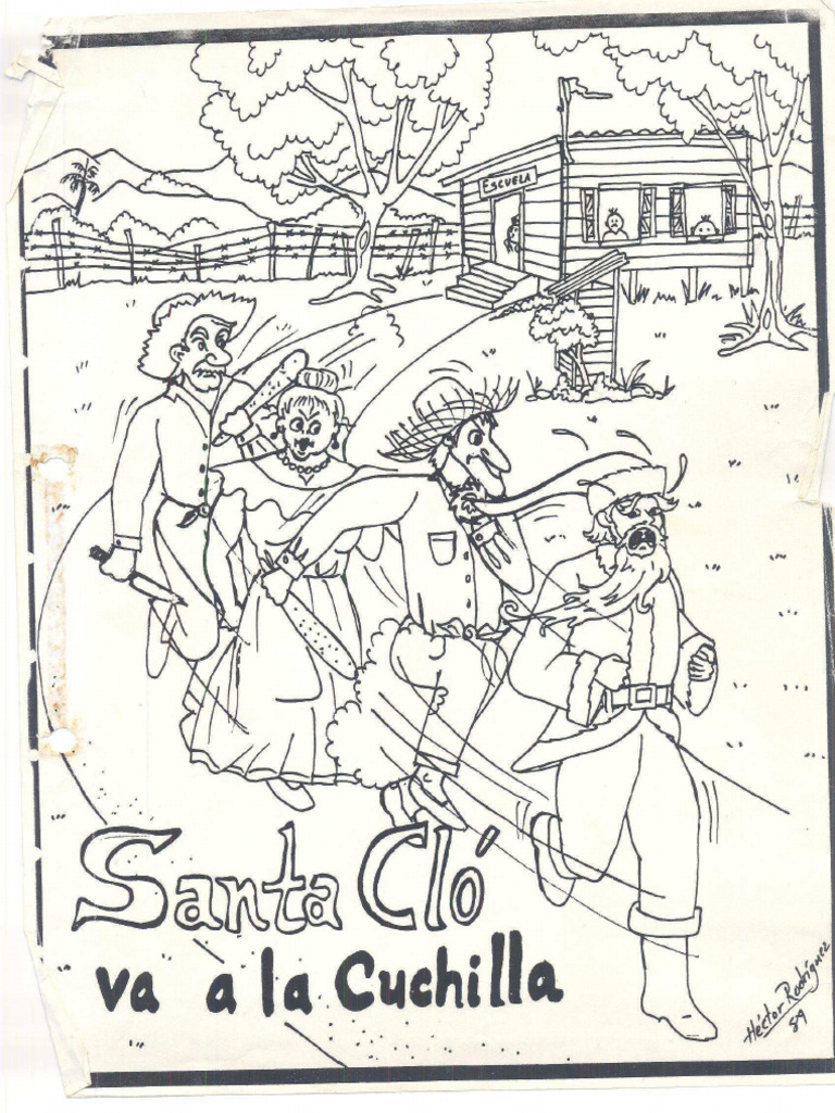 Santa Cló Va A La Cuchilla | PDF