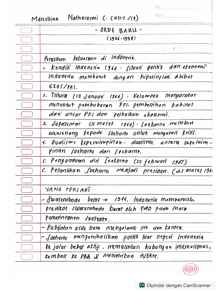 Sejarah - Marcellina N.C. (Xii-519) | PDF
