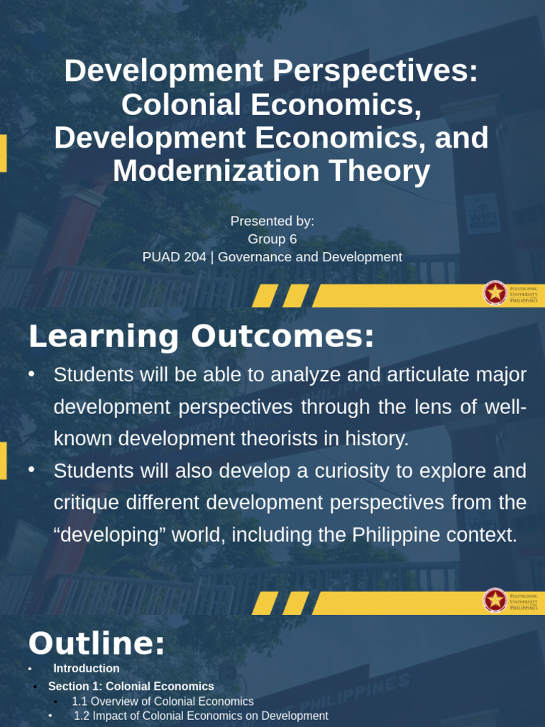 group-6-PPT-Gov-and-Dev | PDF | Economics | Development Economics