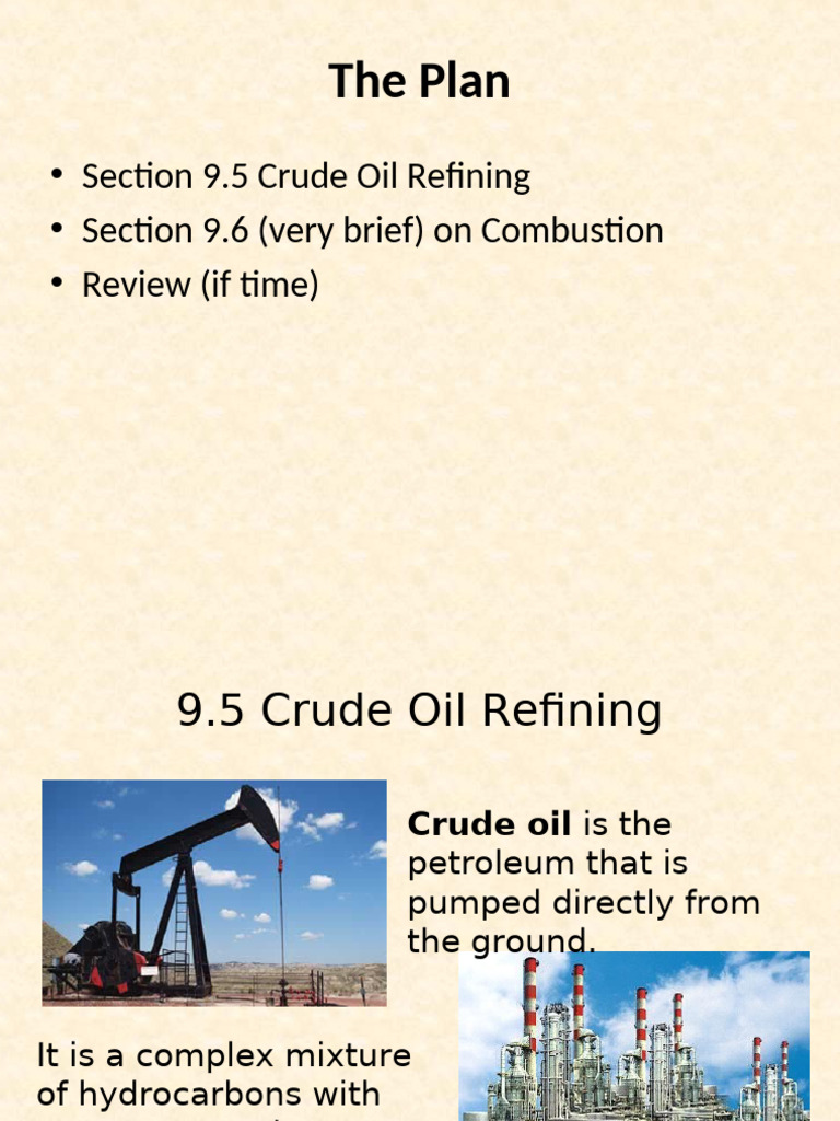 New Chemistry 30 9.5 9.6 Crude Oil | PDF | Cracking (Chemistry) | Petroleum