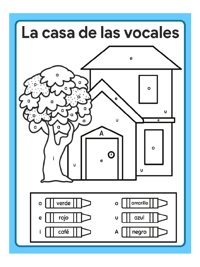 Arbol de Las Vocales | PDF