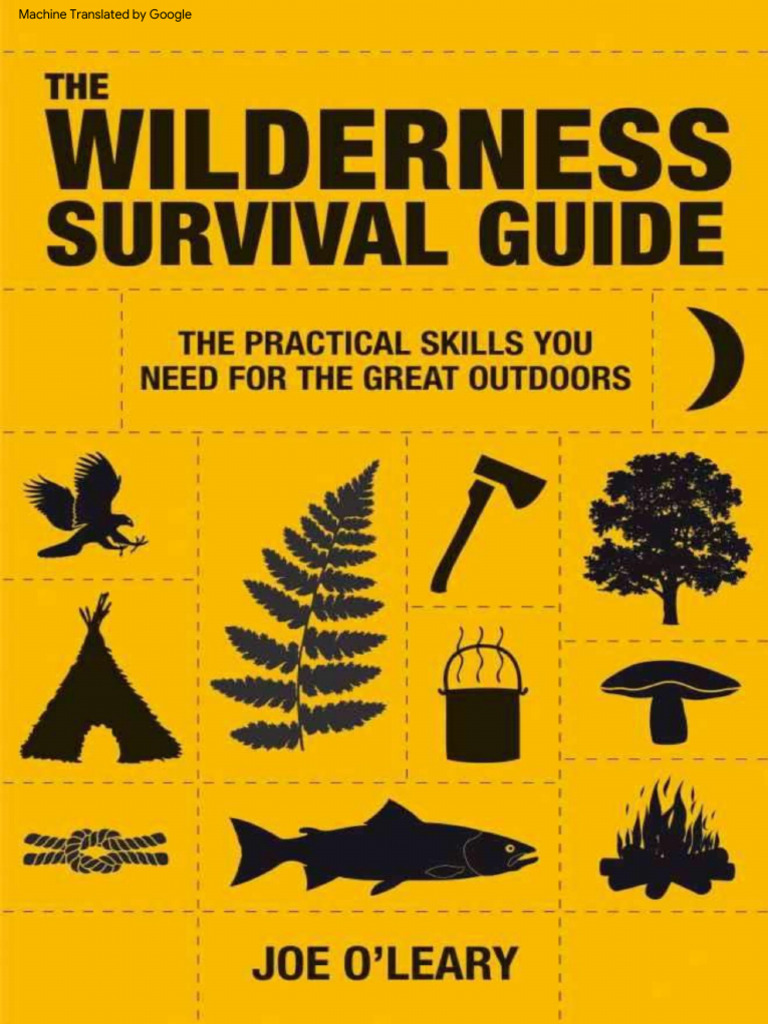 Português The Wilderness Survival Guide - The Practical Skills You Need ...