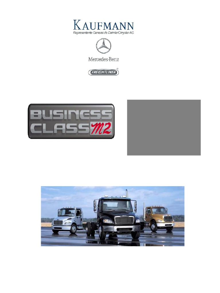 Freightliner Manual m2 PLD Adm | PDF | Cambiar | Camión