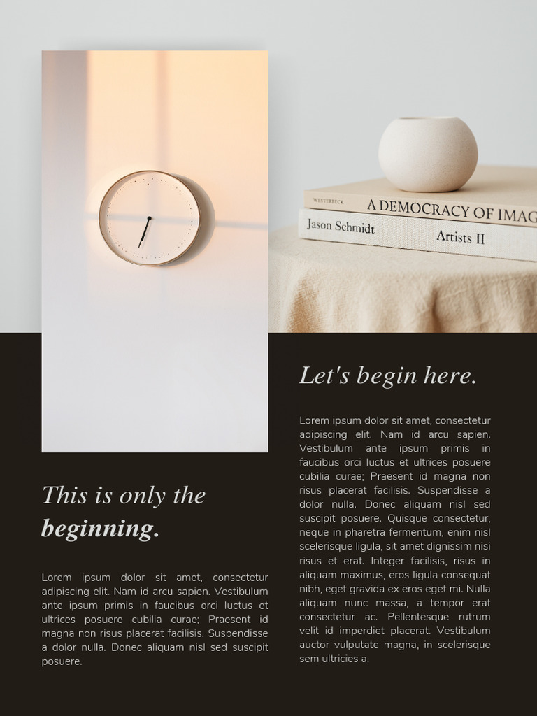 Elegant Minimalist Welcome Page Ebook for Course Creators PDF A4 ...