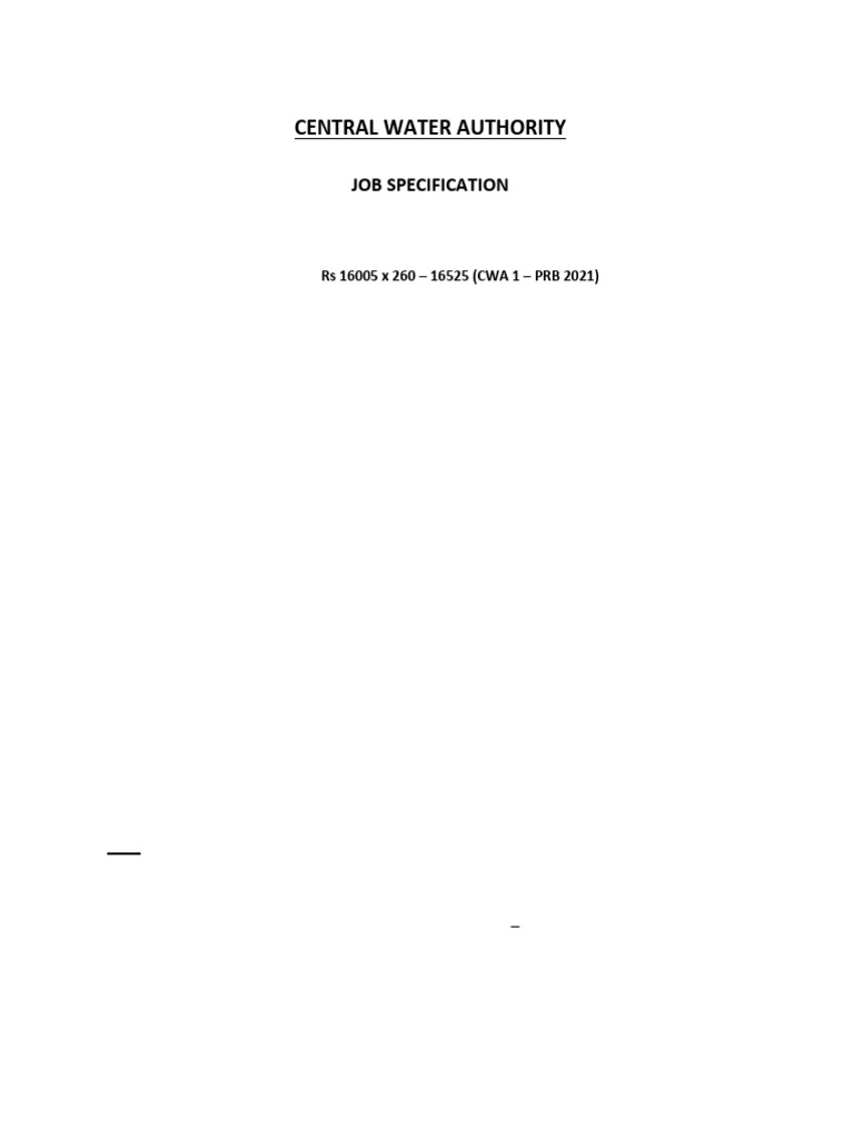 Job-Spec-Trainee-Meter-reader | PDF