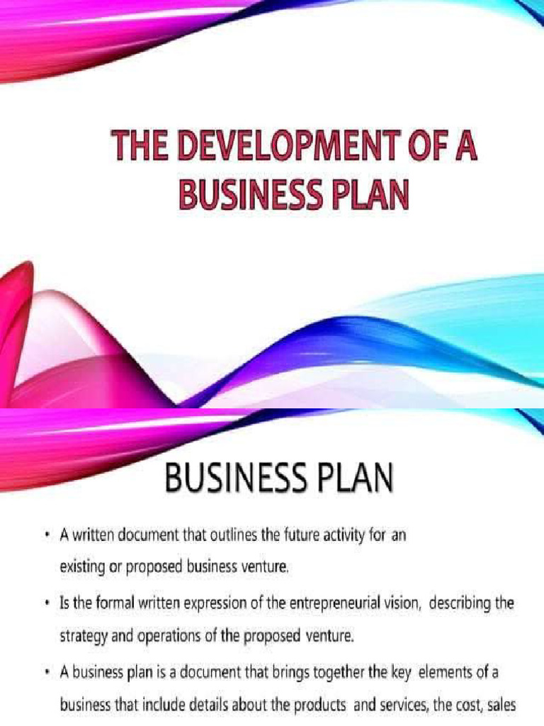 Development of Bus. Plan | PDF