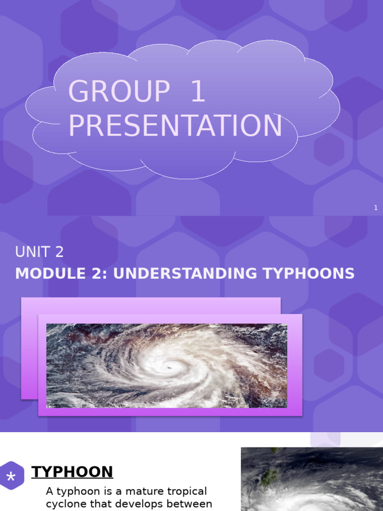 Group 1 Module 2 Typhoon | PDF | Tropical Cyclones | Cyclone