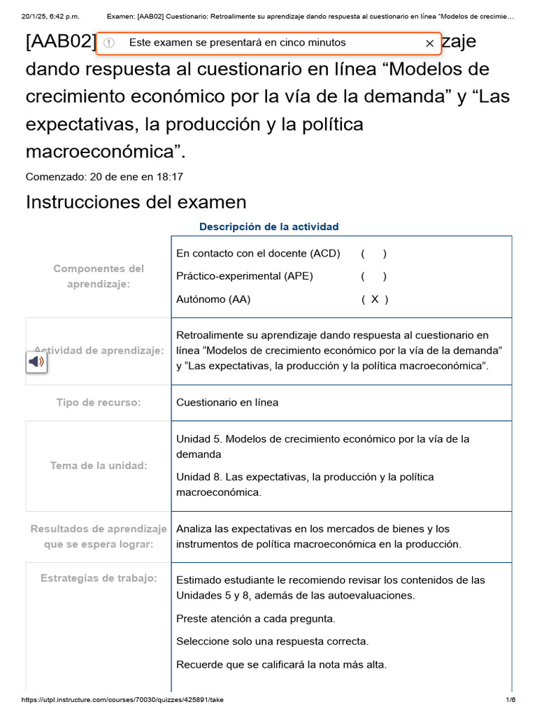 Examen_ [AAB02] Cuestionario_ Retroalimente su aprendizaje dando respuesta al cuestionario en ...