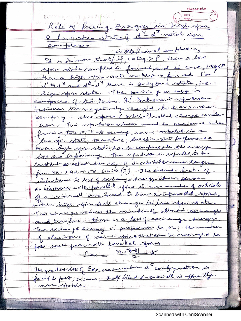 Pairing Energy | PDF