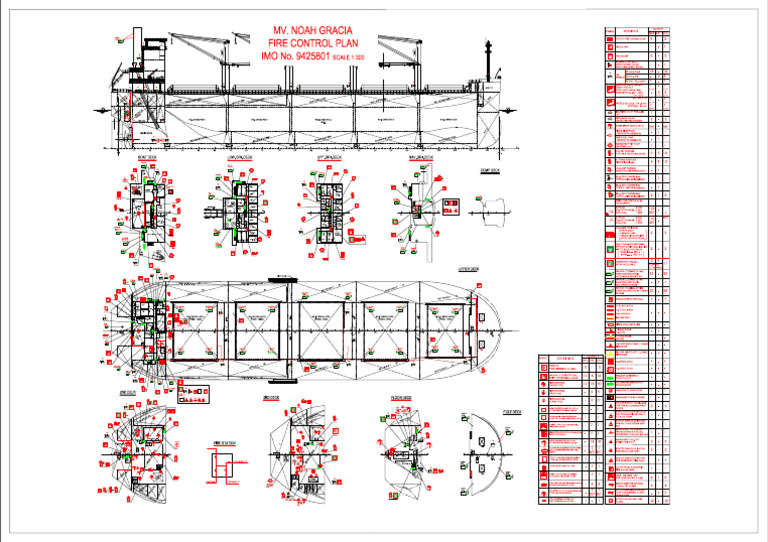 MV Noah Gracia - Fire Control Plan | PDF