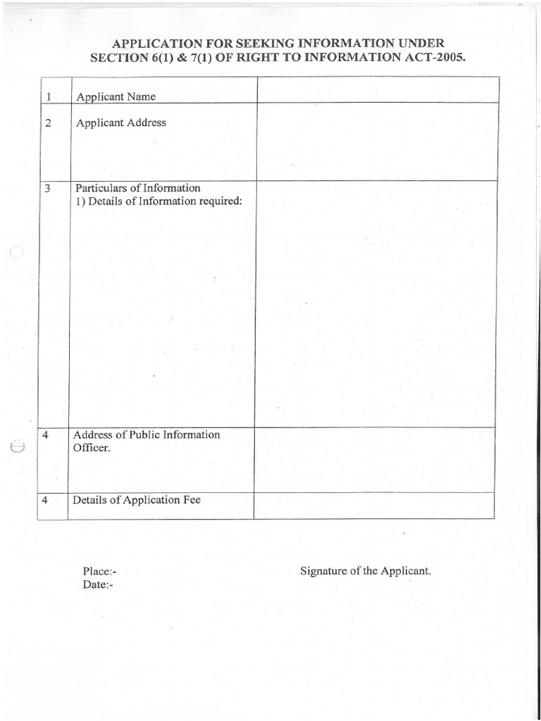 Form 6 (1) & 7 (1) (English) | PDF